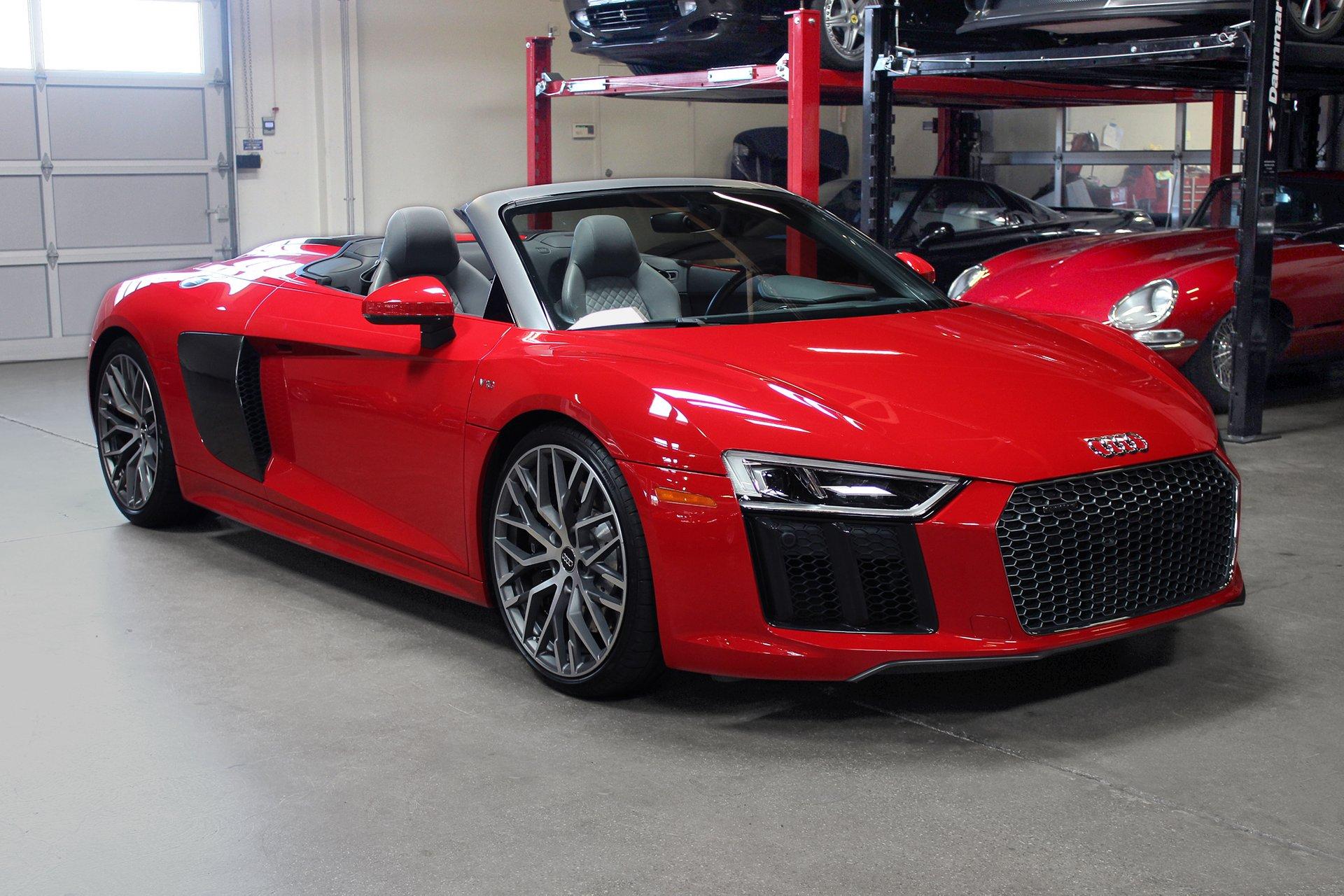 Audi R8 Spyder Red
