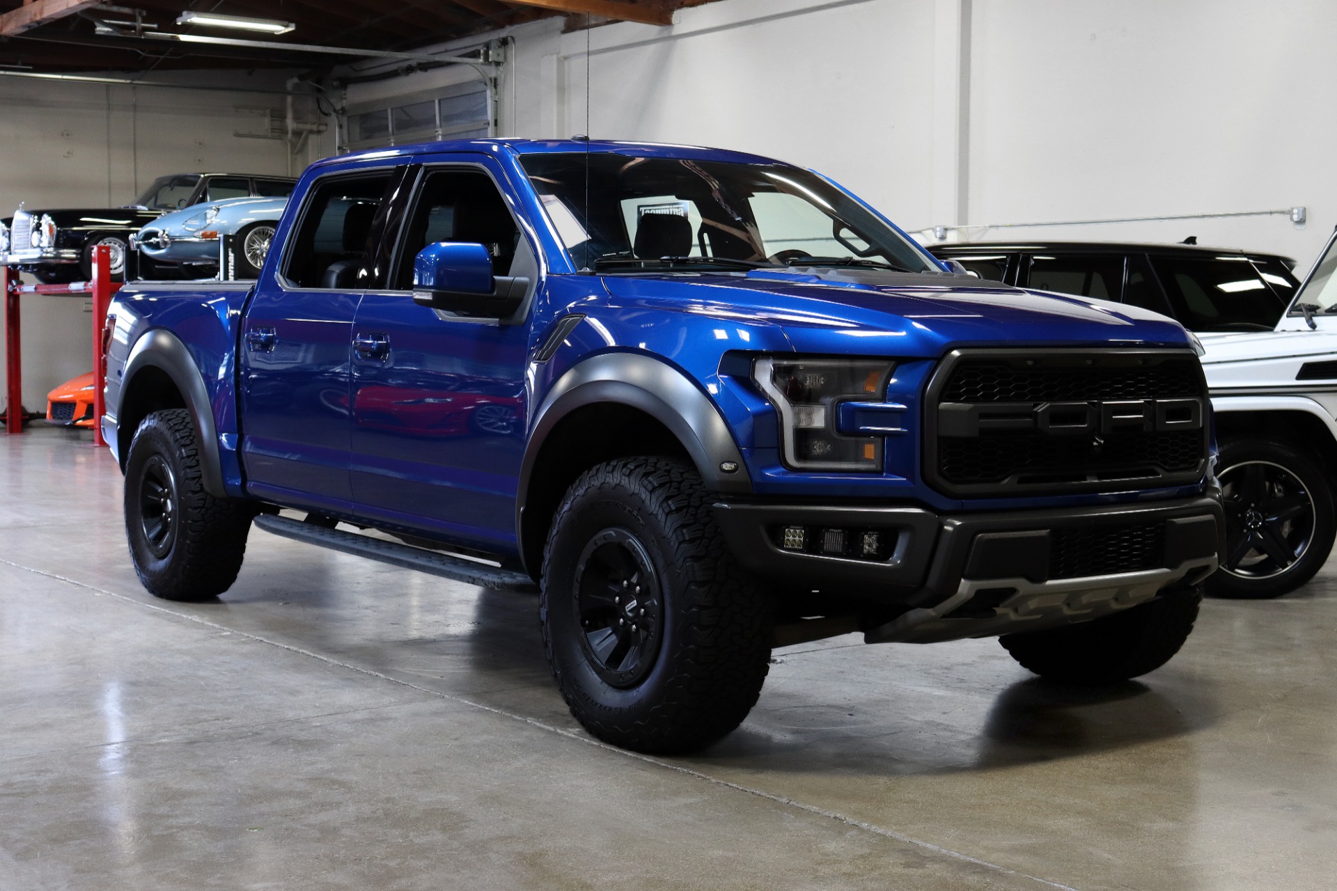 Ford Raptor Blue Color